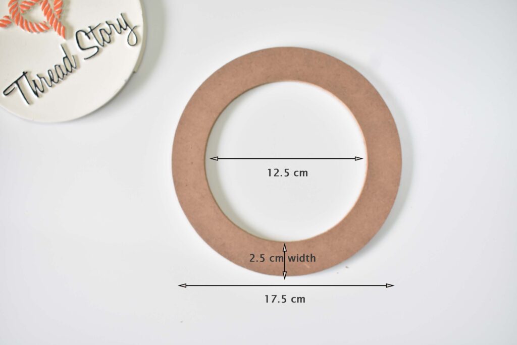 MDF Cutouts frames - Round
